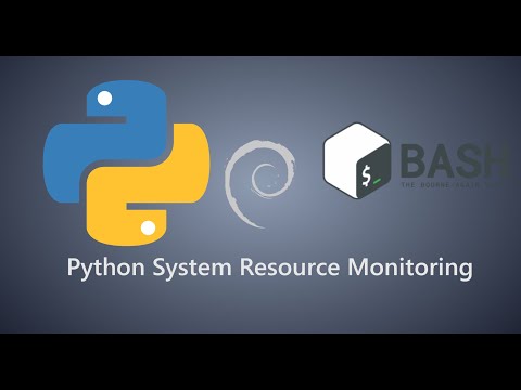 Python System Resource Monitoring Script Tutorial with Psutil automation with bash