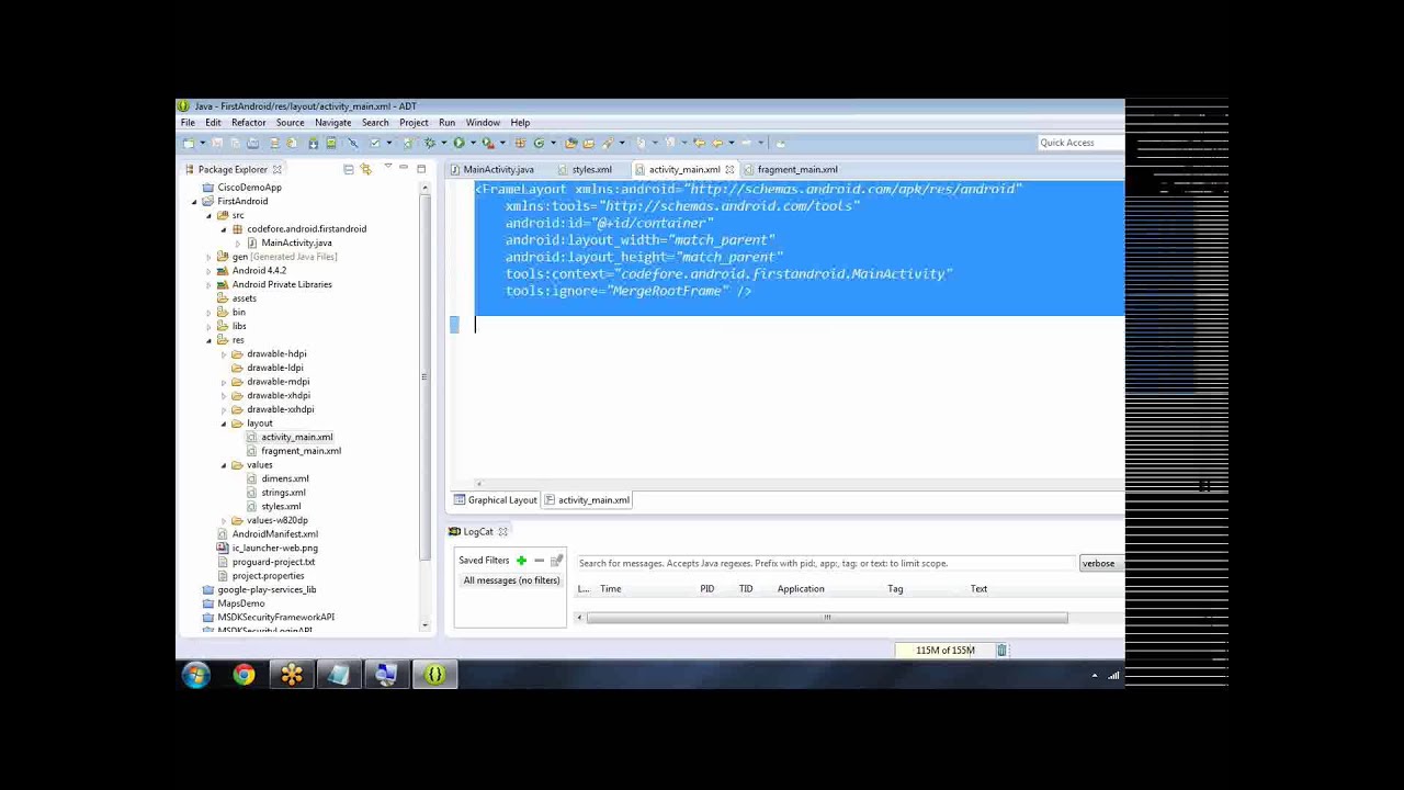 How to Create Android Project using Eclipse