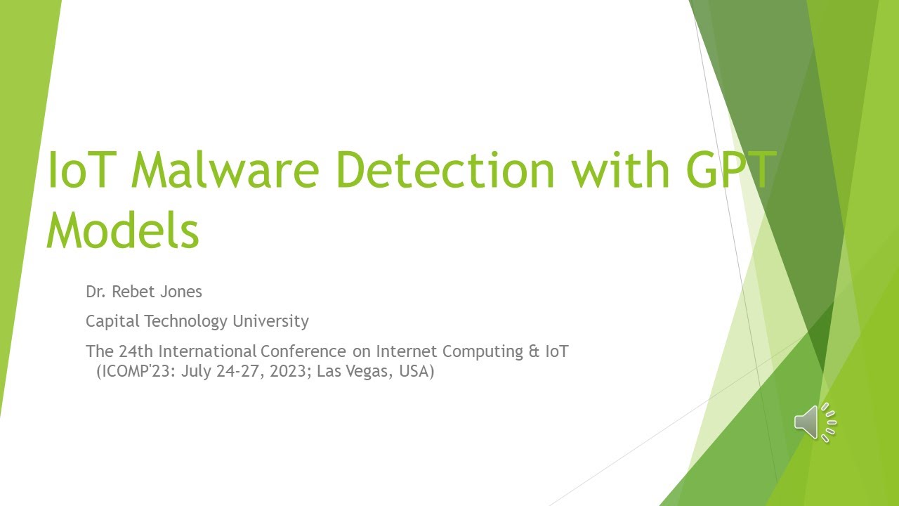 IoT Malware Detection with GPT Models   Presentation 4