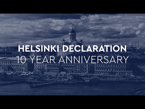 Helsinki Declaration - 10 Year Anniversary