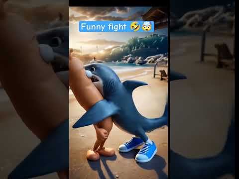 funny fight 😁😁 #memes #funny #wwe #music #wrestling #anime #drawing #art #ai#tuntungsahur#shorts