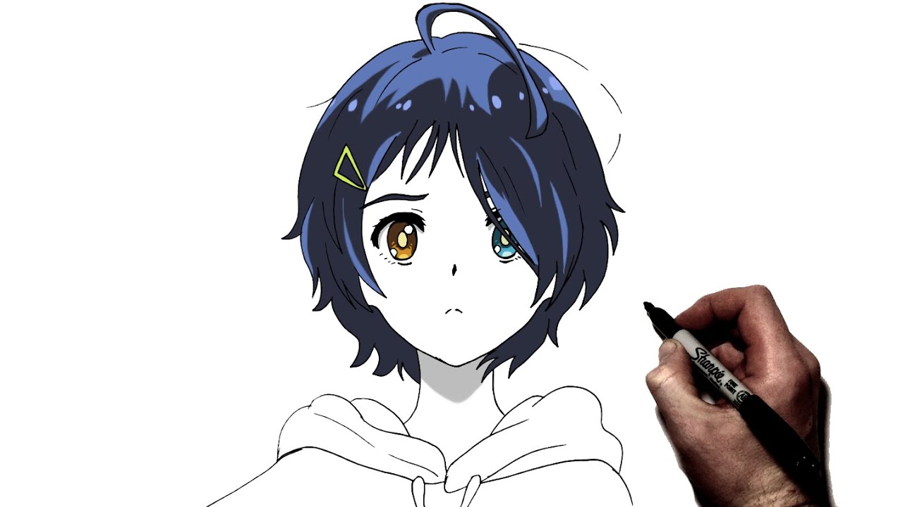 How To Draw Ai Ohto | Step By Step | Wonder Egg Priority