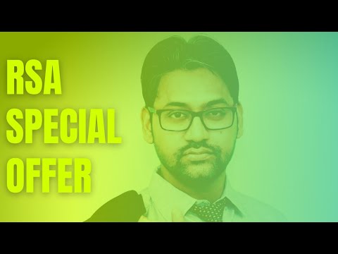 Let your Hard Work be Rewarded by RSA ✌️ Amazing Offer