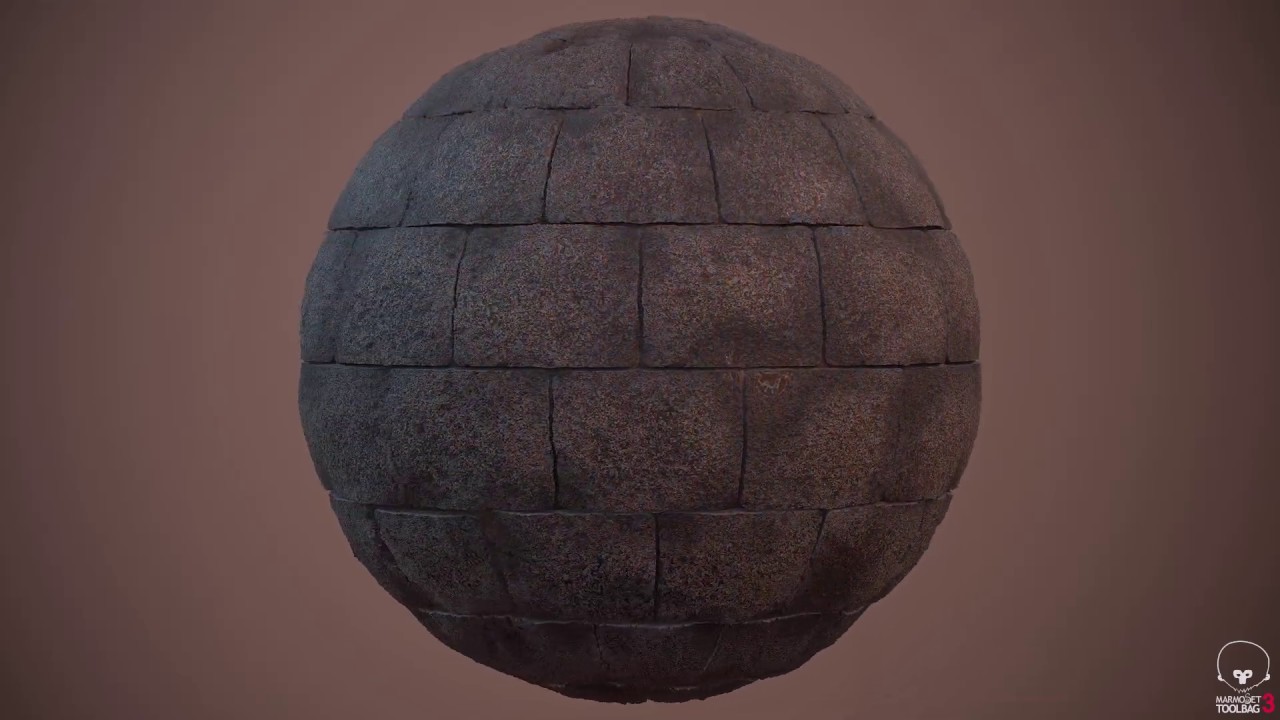 Stone Wall Material 100% Substance Designer