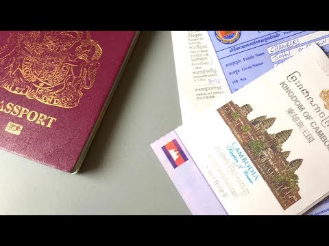 How To Get A Cambodia Visa On Arrival At Siem Reap Airport 2018