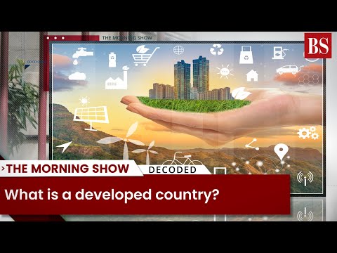 What is a developed country?