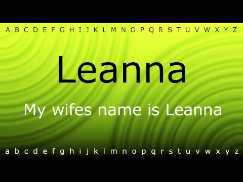 This is how to pronounce 'Leanna' with Zira.mp4