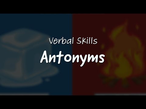 Types Of Antonyms Video Lecture - English Language and Comprehension ...