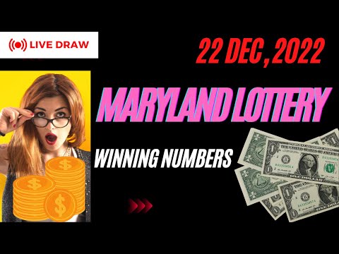 Maryland Midday Lottery Drawing Results - 22 Dec, 2022 - Pick 3 - Pick 4 - Pick 5 - Jackpot Prizes