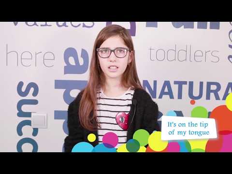 Ідіома Дня від Helen Doron English! It's on the tip of my tongue