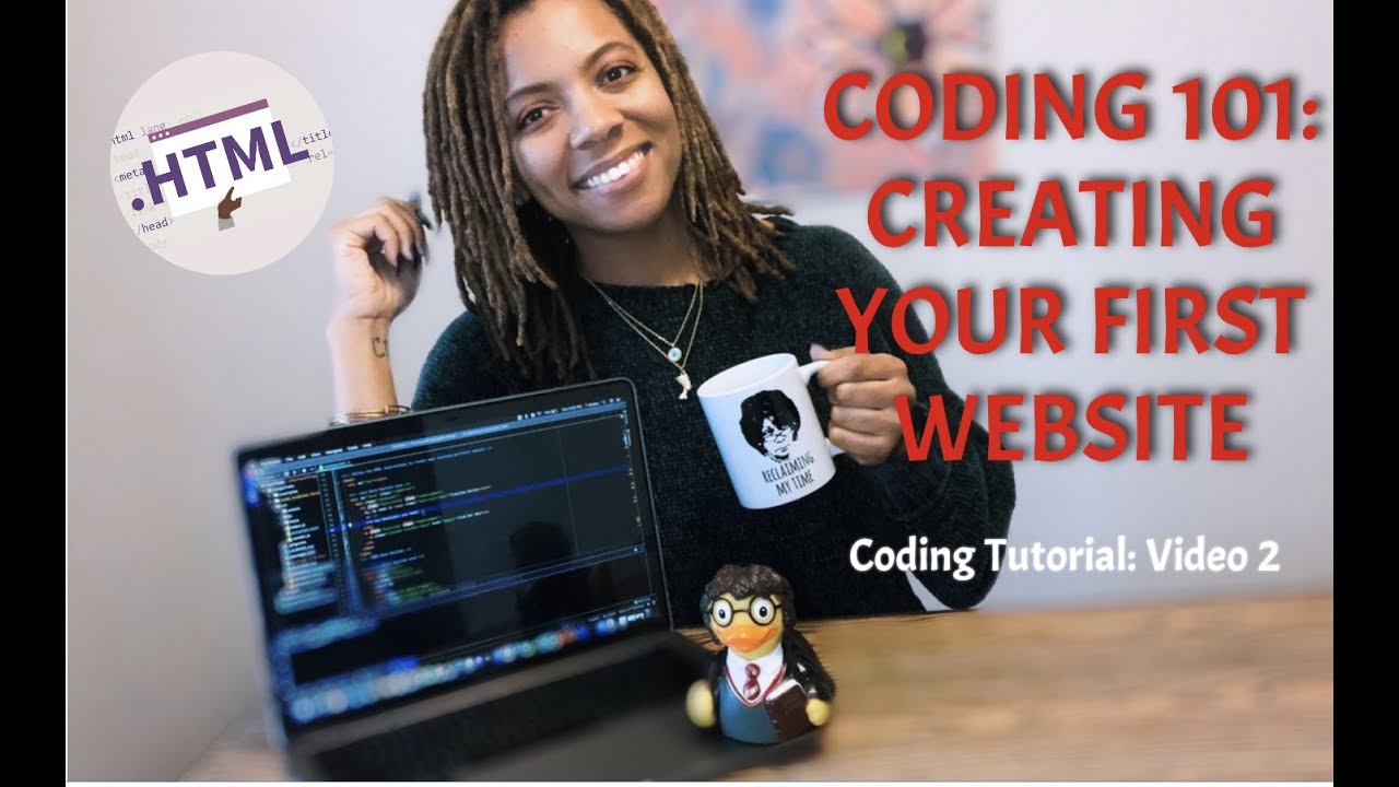 Create Your First Website Using HTML: Coding Tutorial Video 2
