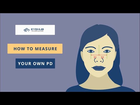 How to measure your pupillary distance (PD) | PD ruler | Eye Hub Warehouse