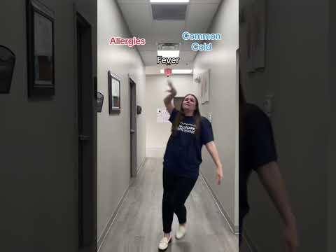 Allergies vs. Common Cold #health #shorts #youtubeshorts