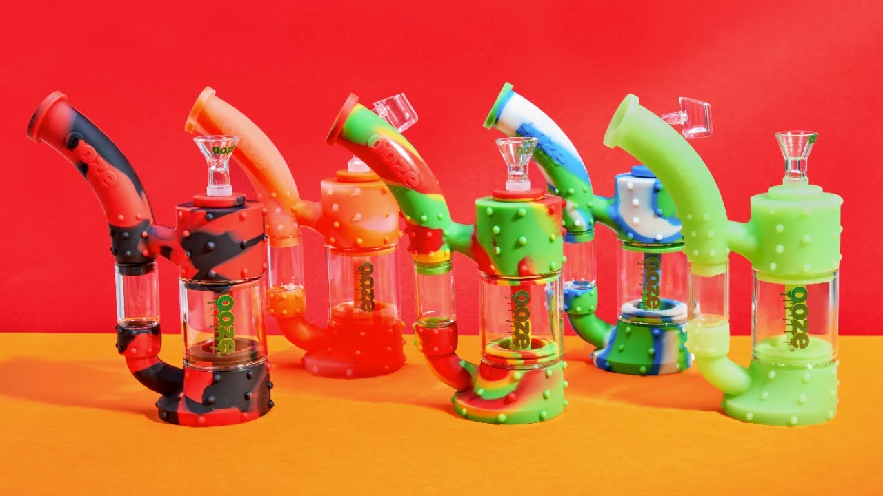 Ooze Stack Pipe Silicone Bubbler