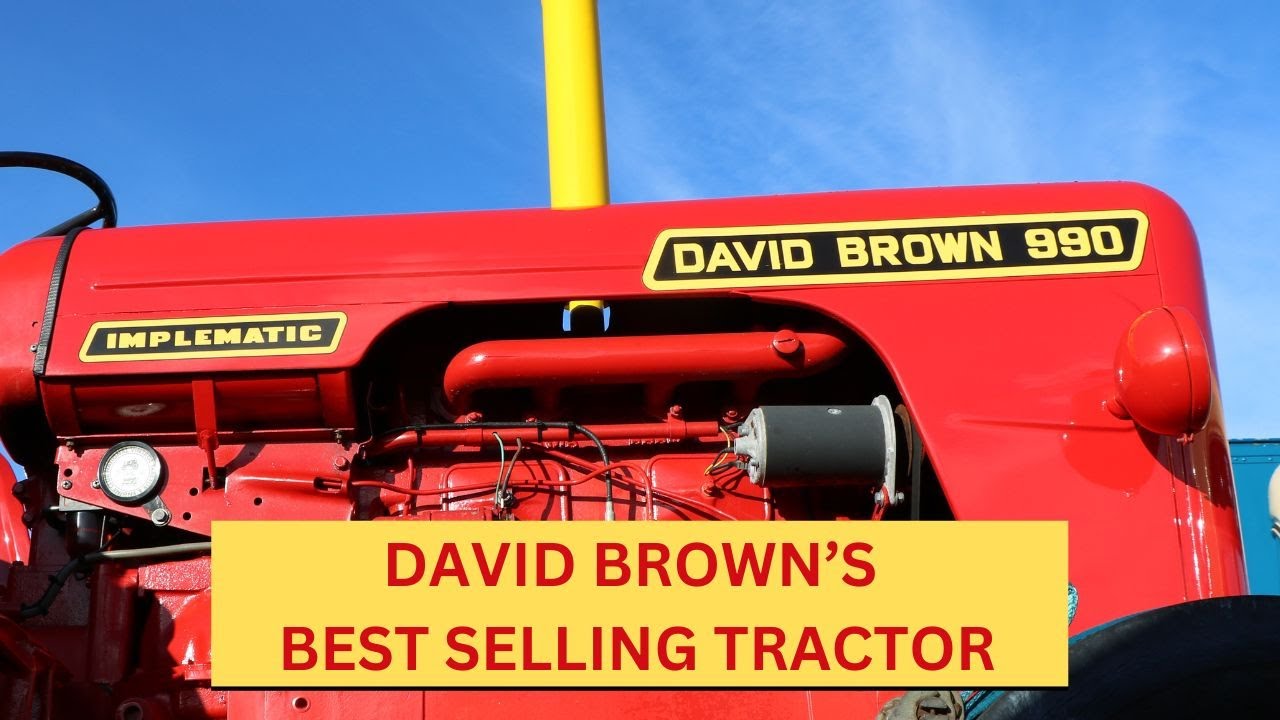 990 David Brown's Best-Selling Tractor