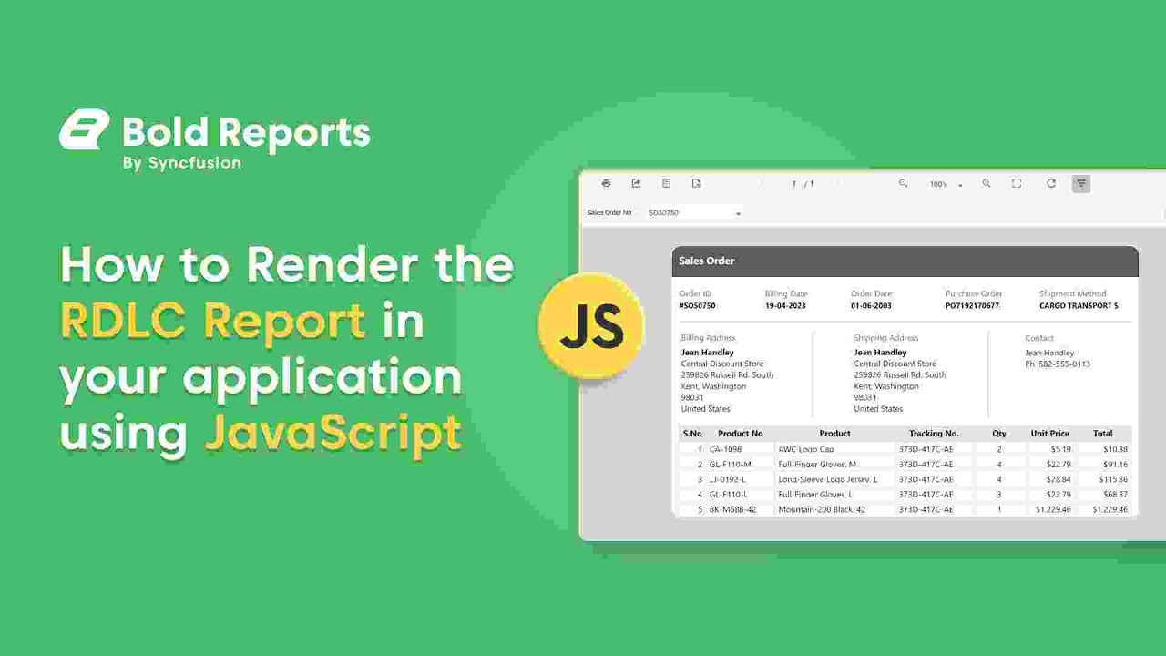 JavaScript Reporting with RDLC Report Viewer: A Step-By-Step Tutorial