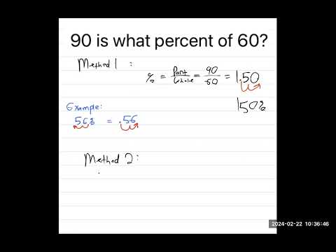 90 is what percent of 60? – SAT Prep
