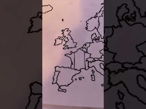 Pt 1 1933 Europe map France 🇫🇷