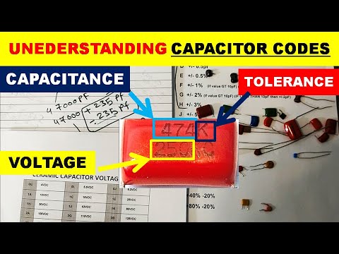{618} How To Read pf Ceramic Capacitor Value From Code, Voltage, Capacitance, Tolerance