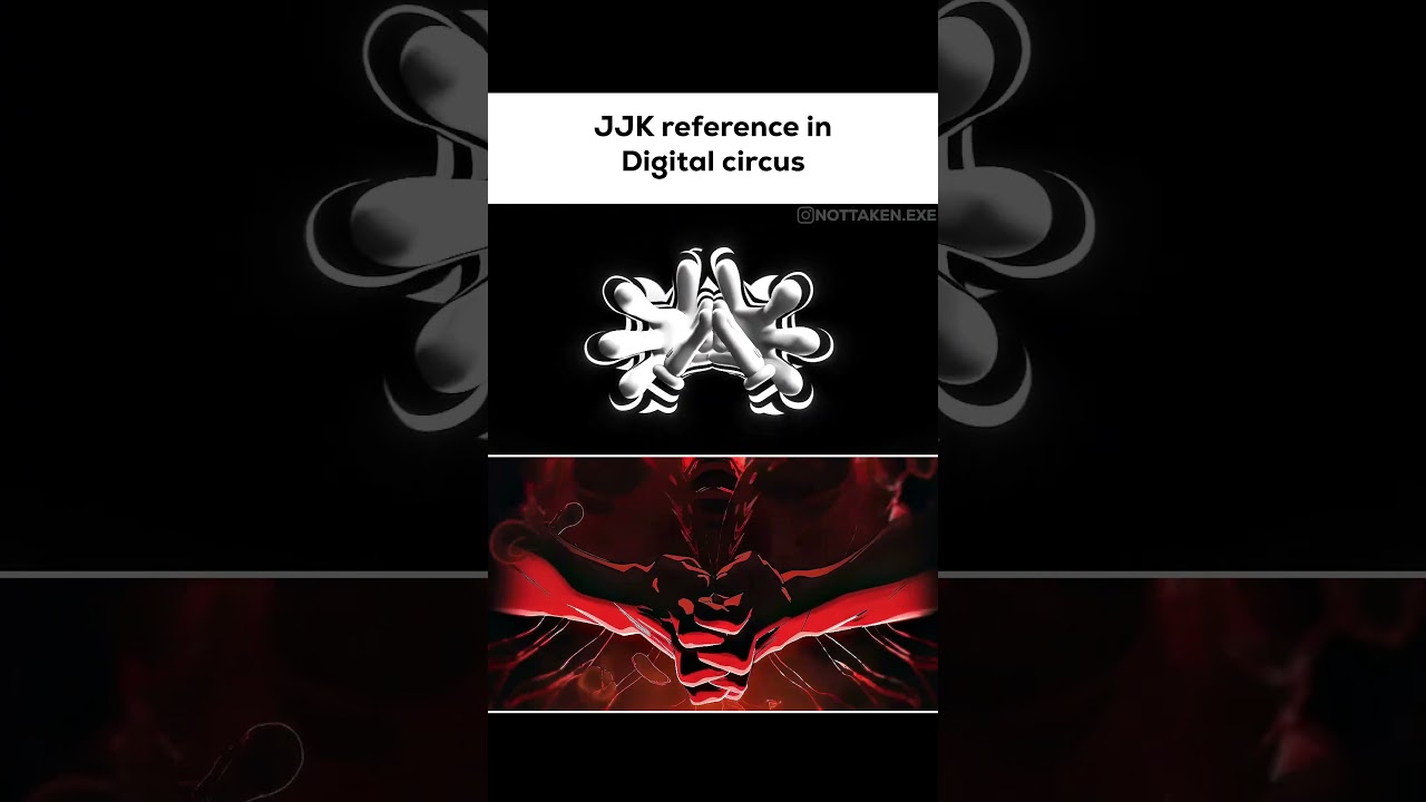 JJK reference in Digital circus #jjk#jjkedit#jujutsukaisen#gojo#digitalcircus