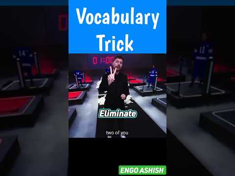Eliminate meaning in hindi with trick #eliminate #mrbeast #trick #ssccgl #sscchsl #ssccgl #english