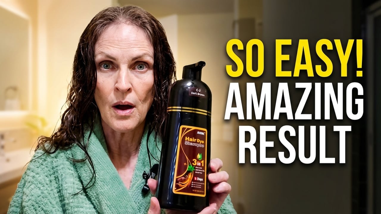 No Brush, No Bowl, No Mess – This Hair Dye Shampoo Changes Everything