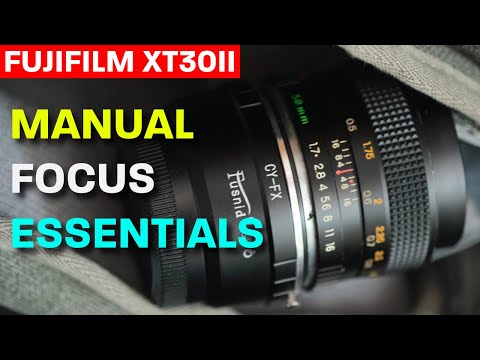 Fuji X-T30 II: How to use manual focus lenses (16759615)