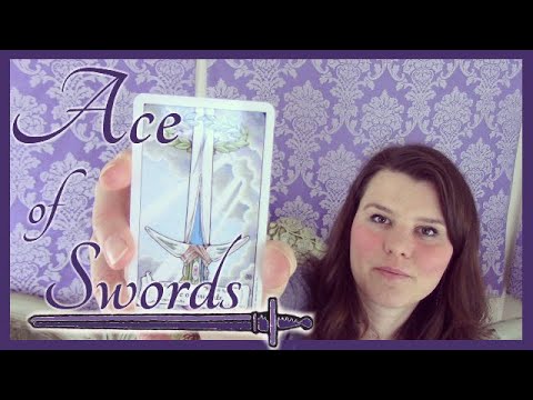 Ace of Swords Tarot Card Meaning Upright & Reversed