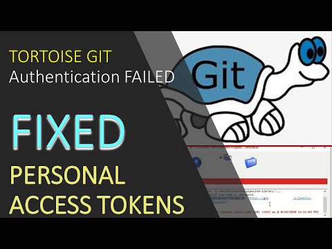FIXED: Git Personal Access Token|Authentication Failed|Tortoise Git| Credential Manager