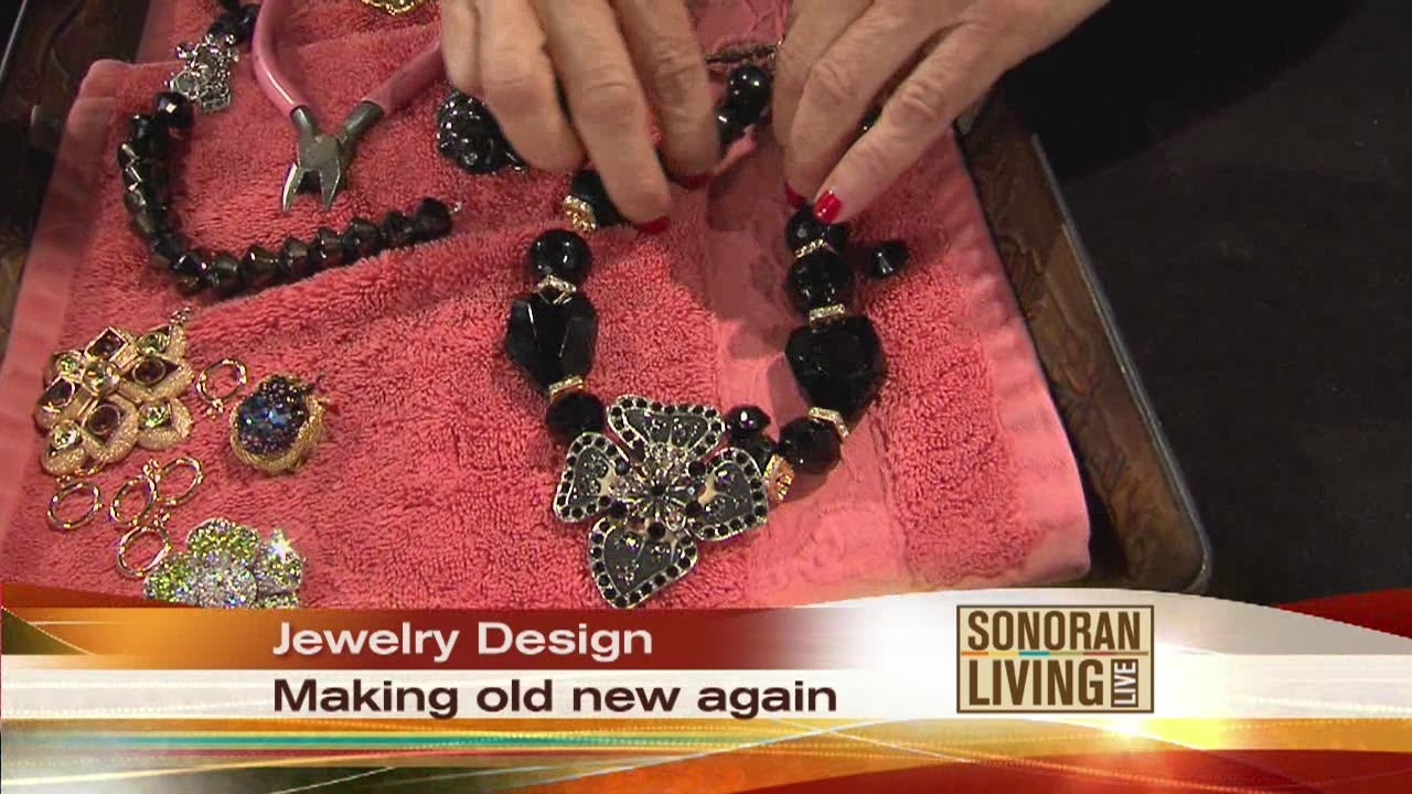 Turning old jewelry into a work of art with Devy Walker