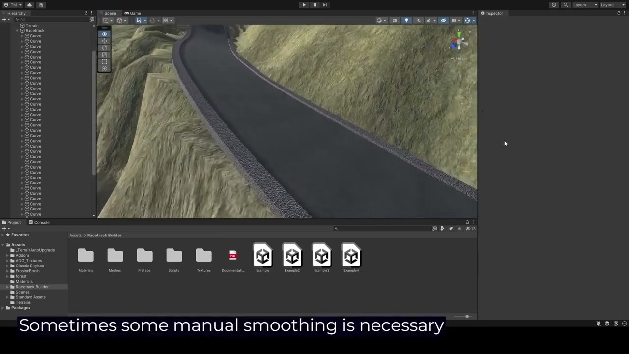 Racetrack Builder Quick Tutorial 8: Terrain Integration