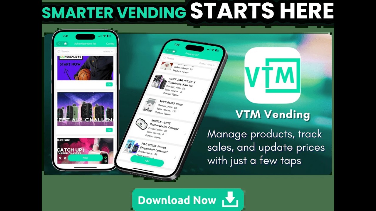 How VapeTM Smart Vending Software Powers Vape Vending Machines | Demo & Features