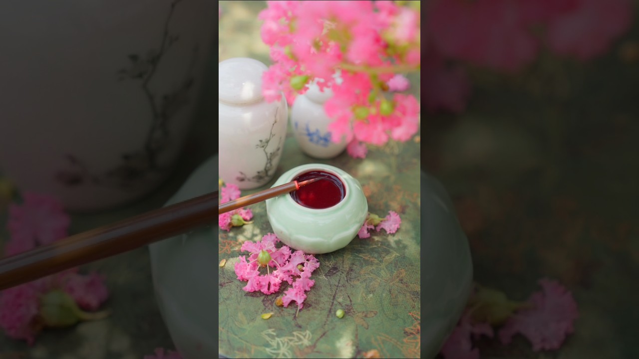 Crafting Natural Lotus Flower Dew Rouge | Traditional Chinese Cosmetics