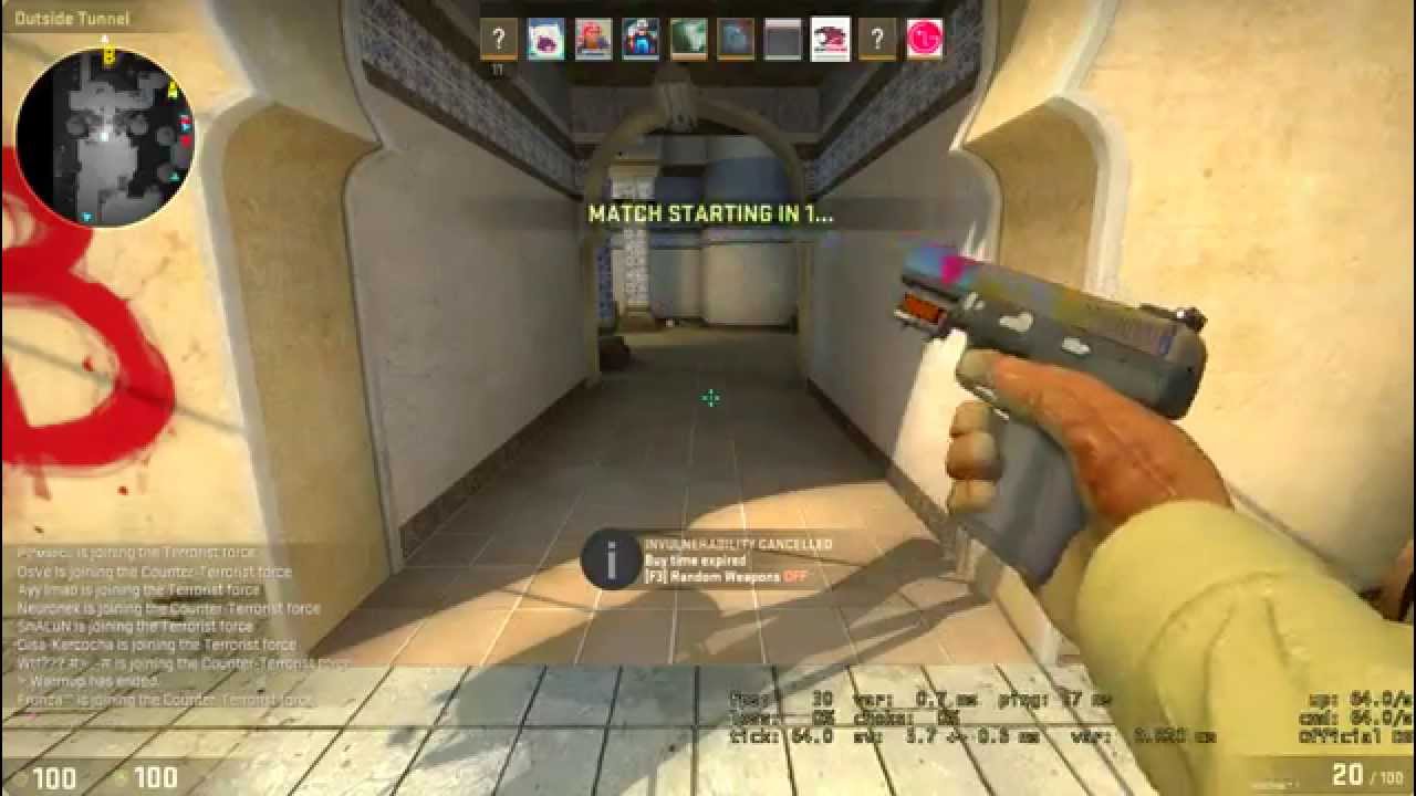 Five-seven Case hardened. Red and Blue Pattern.