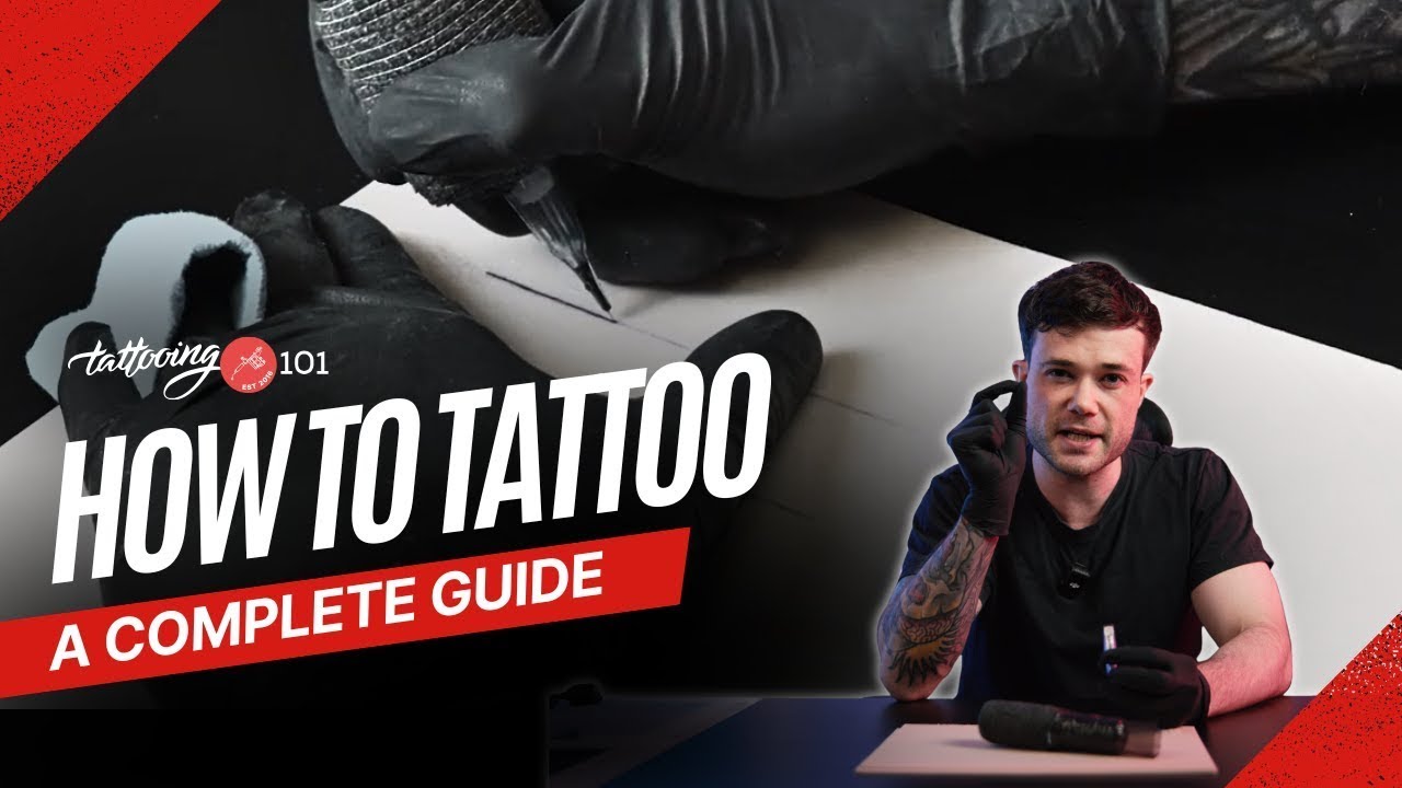 How to Tattoo for Beginners COMPLETE GUIDE ✅ Lining, Shading Techniques & More
