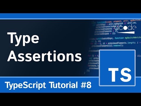 Learn Type Assertions TypeScript Programming Tutorial 8 - Mind Luster