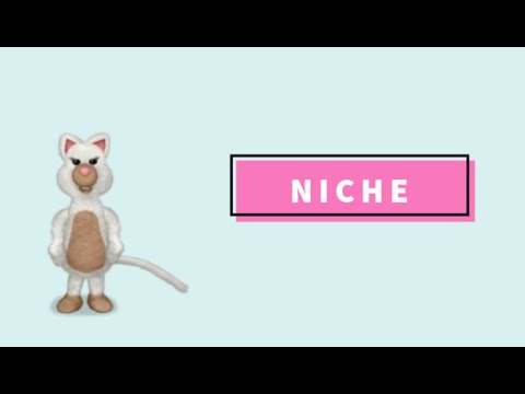 What does the word niche mean?