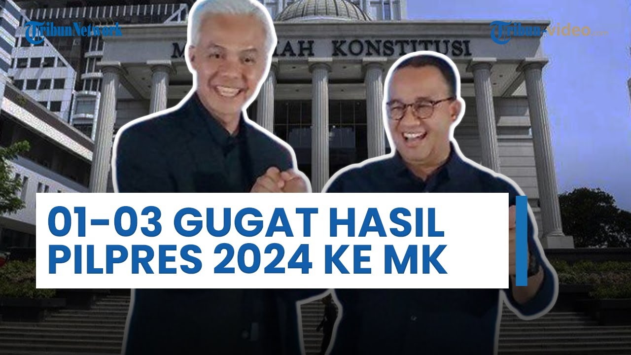 Kubu Ganjar-Mahfud dan Anies-Cak Imin Gugat Hasil Pilpres 2024 ke MK, Bawa Hasil Dugaan ...