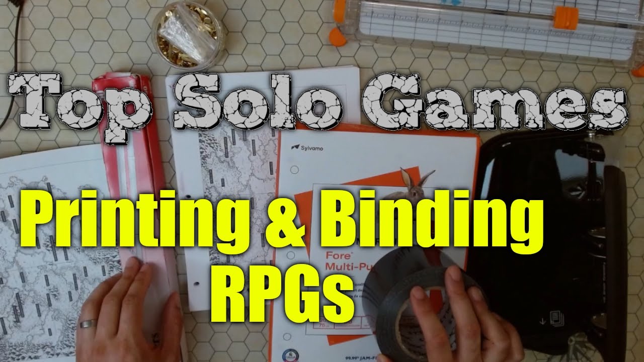 Buy RPG PDFs & Bind Them CHEAP! | 10 min. tutorial, then chatting