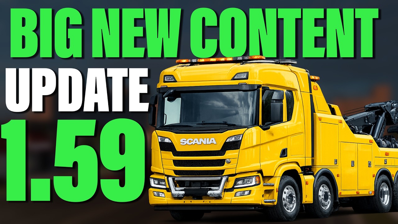 SCS confirmed Big new feature that everyone is gonna enjoy in ETS2/ATS Update 1.59