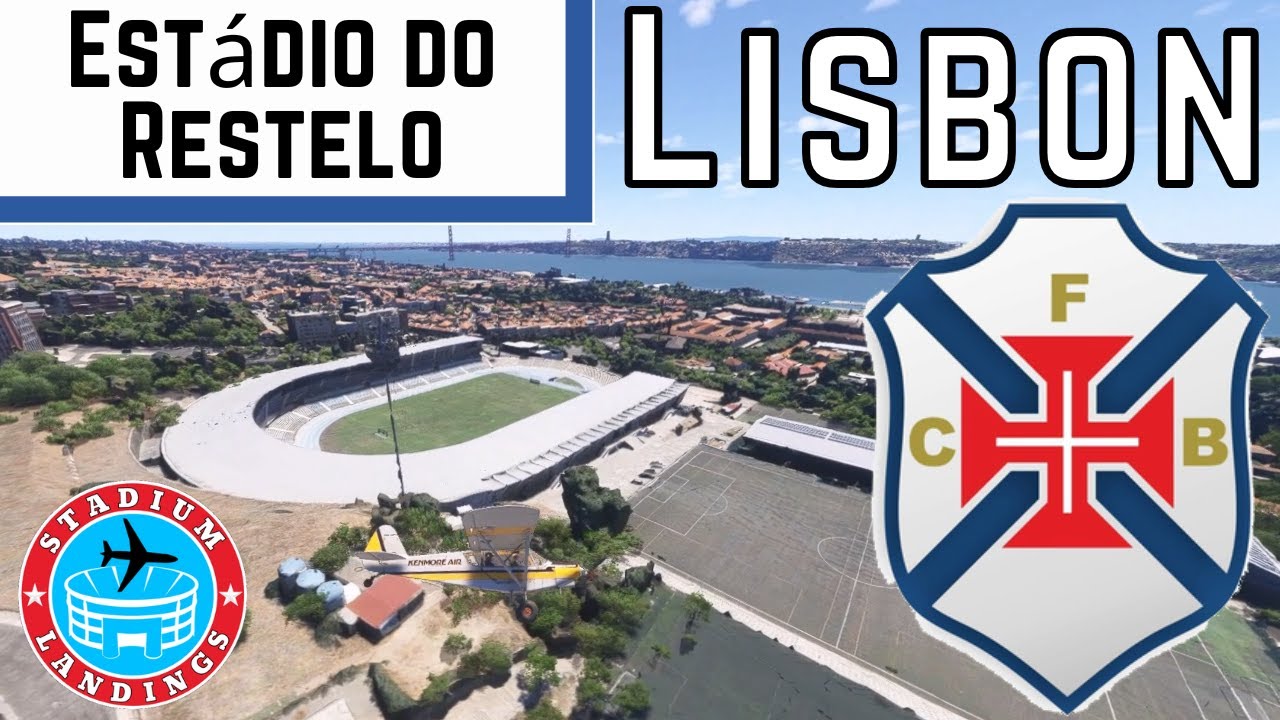 Estádio do Restelo - Microsoft Flight Simulator 2024 STADIUM LANDING!