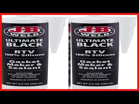 Great product - J-B Weld 32929 Ultimate Black RTV Silicone Gasket Maker and Sealant - 9.5 oz.