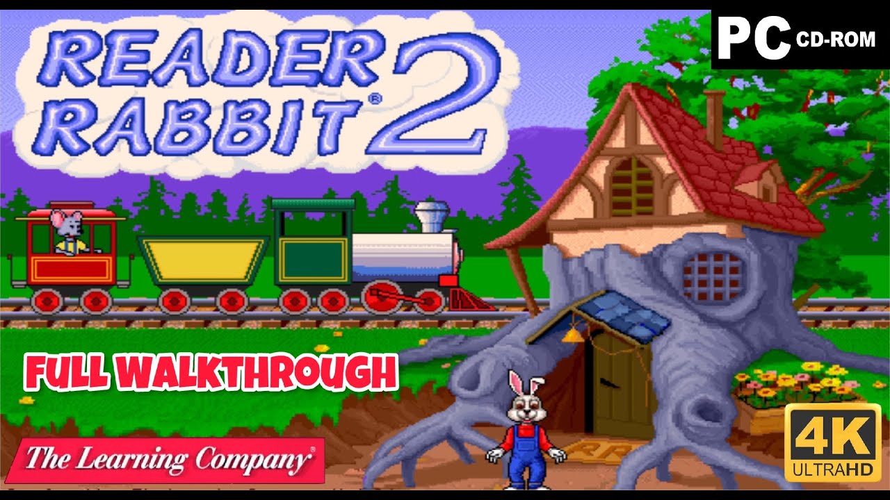 Reader Rabbit 2 Deluxe! (1994) [PC] Gameplay - 4K60ᶠᵖˢ UHD