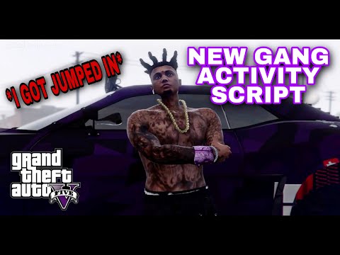 New Gang Activity Script In GTA 5 RP (FiveM) | Getting Jumped In & Recruiting Gang Members In GTA 5