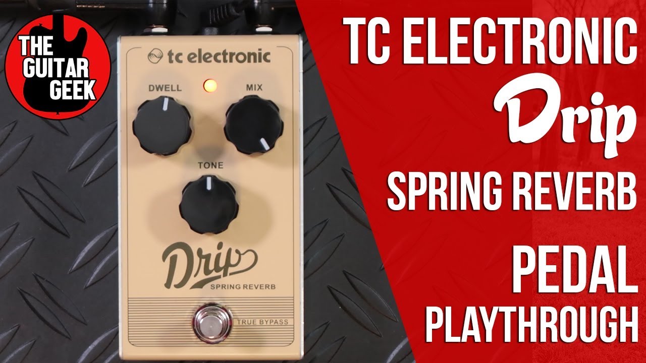 TC Electronic Drip Spring Reverb педаль ревербератор купить в Москве в ...