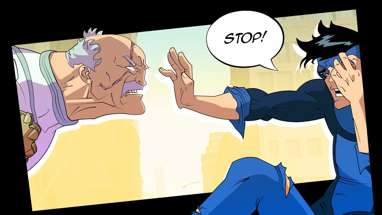 I Animated Invincible's Comic Panels