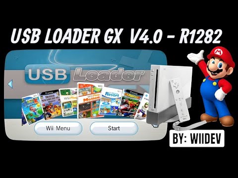 Latest Version of Usb Loader Gx V4.0 - R1282 Set up Guide!