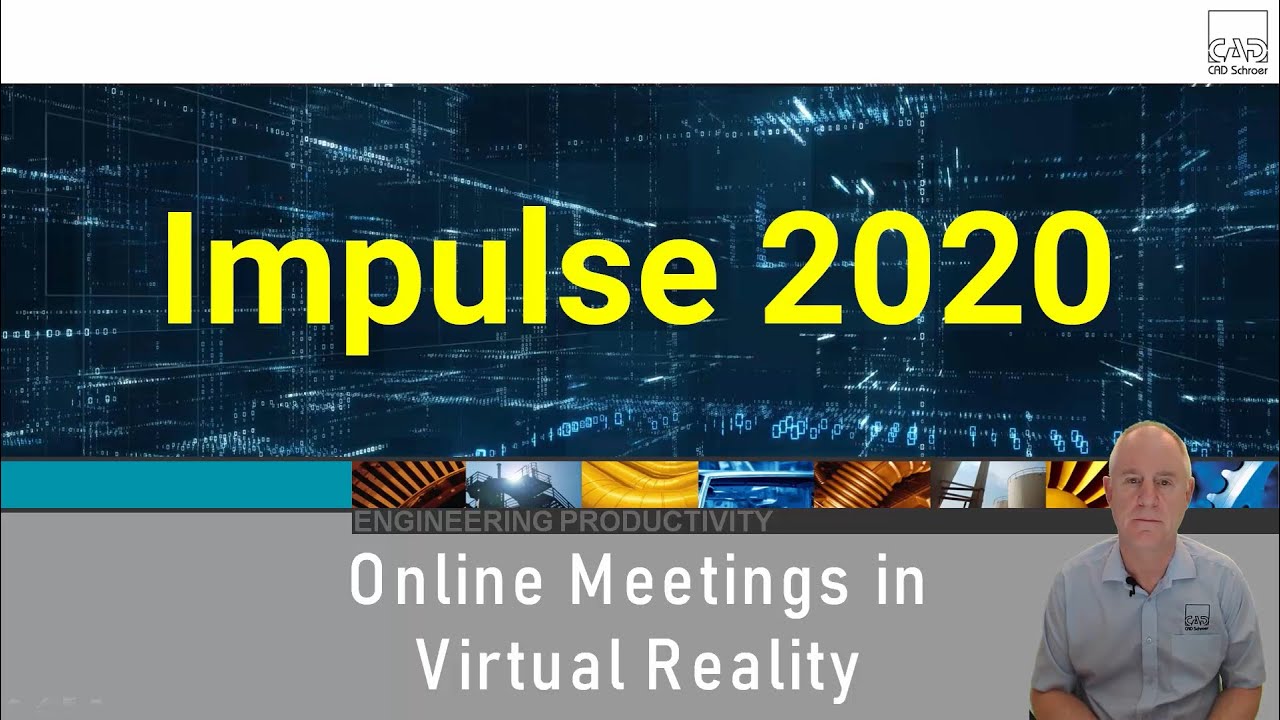 Online Meetings in Virtual Reality - i4 MEETING (VPM) - Event recording Impulse 2020