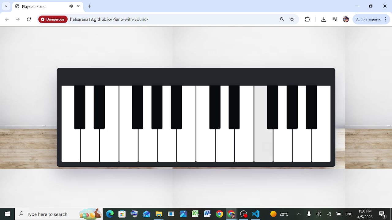 🎹 Build A Playable PIANO in HTML CSS & JavaScript _ Virtual Piano in JavaScript