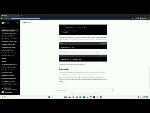 python click option vs argument